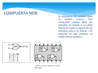 Compuertas logicas | PPTX