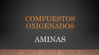 Compuestos oxigenados | PPTX