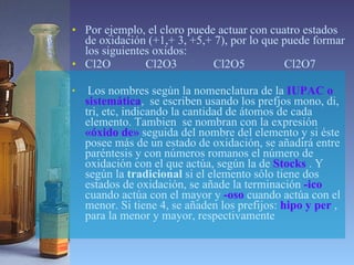 Compuestos Quimicos Inorganicos | PPT