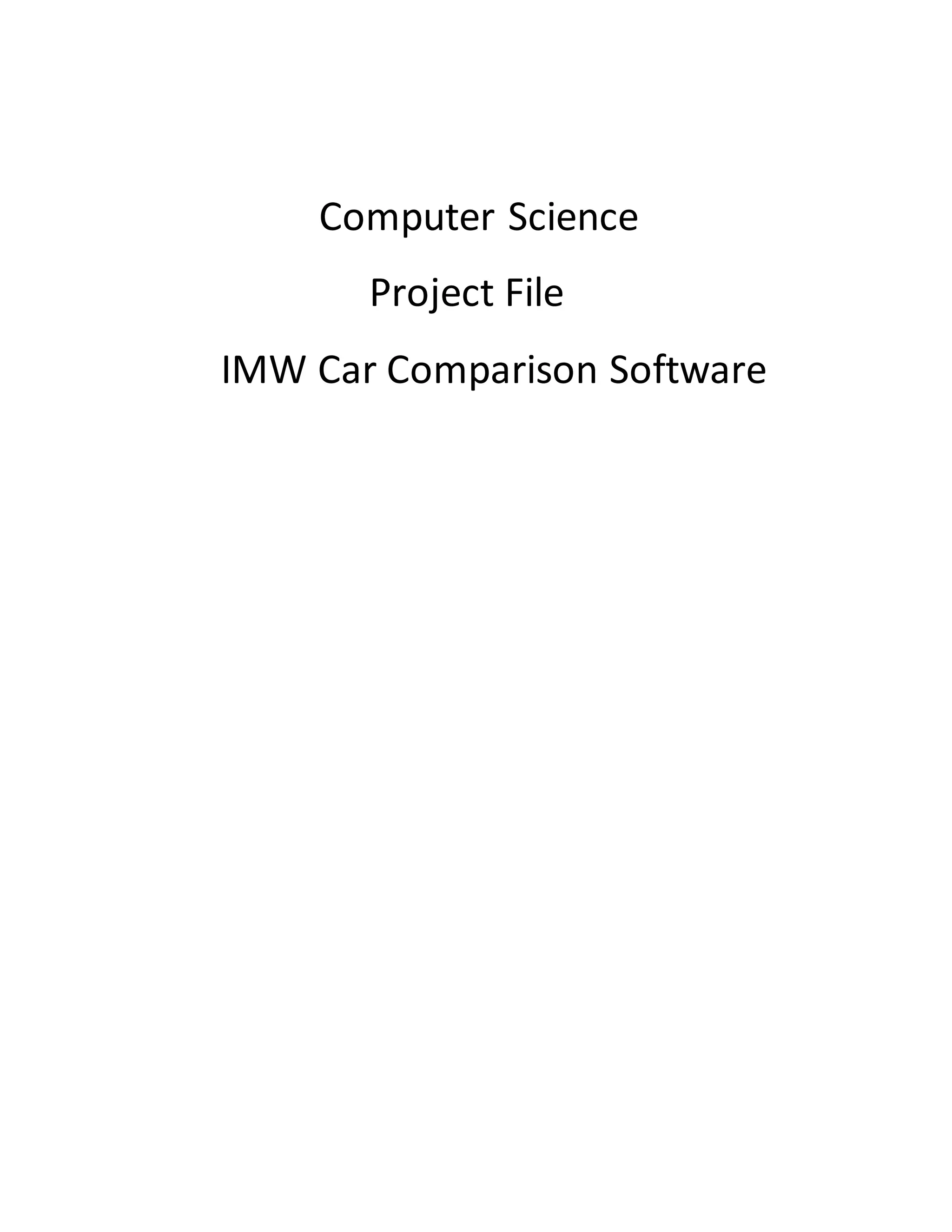 cbse 12 computer science investigatory project | DOCX
