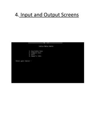 cbse 12 computer science investigatory project | DOCX