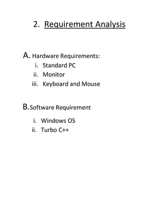 cbse 12 computer science investigatory project | DOCX