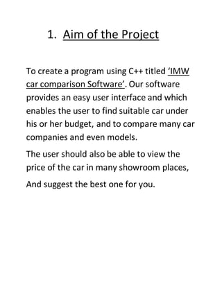 cbse 12 computer science investigatory project | DOCX