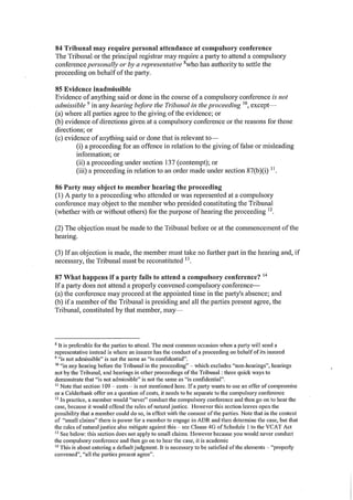 Insight into Compulsory Conferences at the Victorian Civil and ...