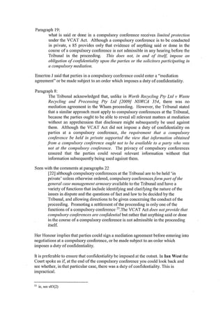 Insight into Compulsory Conferences at the Victorian Civil and ...