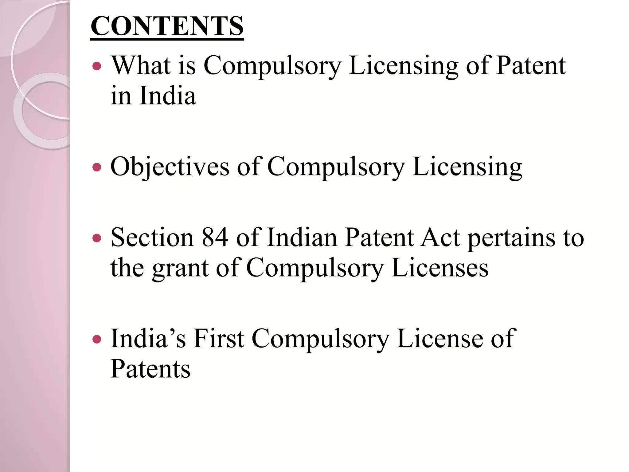 Compulsory licensing by surendra | PPTX | Pharmaceutical Industry ...