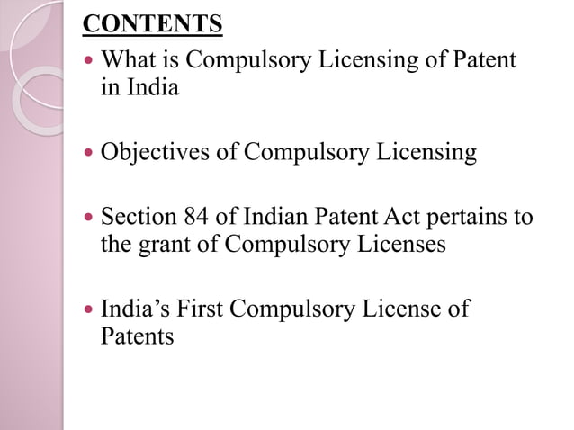 Compulsory licensing by surendra | PPTX | Pharmaceutical Industry ...