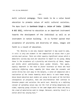Compulsory religious teachings prohibited in all kerala schools high court order uploaded by ...