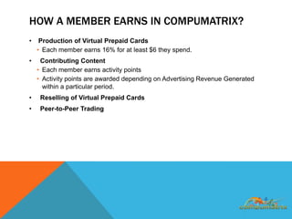 Compumatrix 101 | PPTX