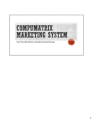 Compumatrix Trading Portal Handouts | PDF