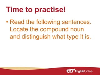 Compund nouns | PPTX