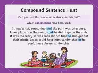 Compound Sentences Suitable for Grade 2 students | PPT
