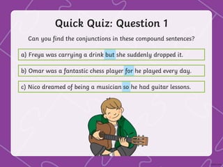 Compound Sentences Suitable for Grade 2 students | PDF