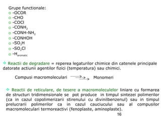 Compusi macromoleculari [repaired] | PPT