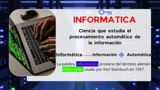 COMPUTACION E INFORMATICA PARA EL NIVEL SECUNDARIO | PPTX | Computing ...