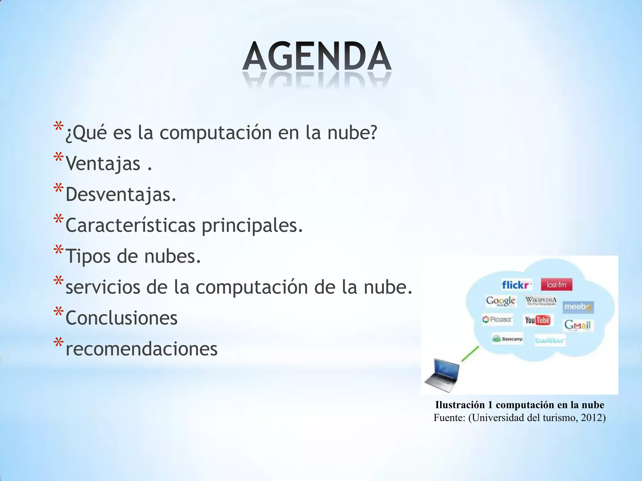 Computacion en la nube | PPTX | Computing | Technology & Computing