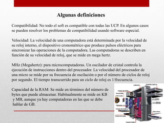 Arquitectura del computador | PPTX