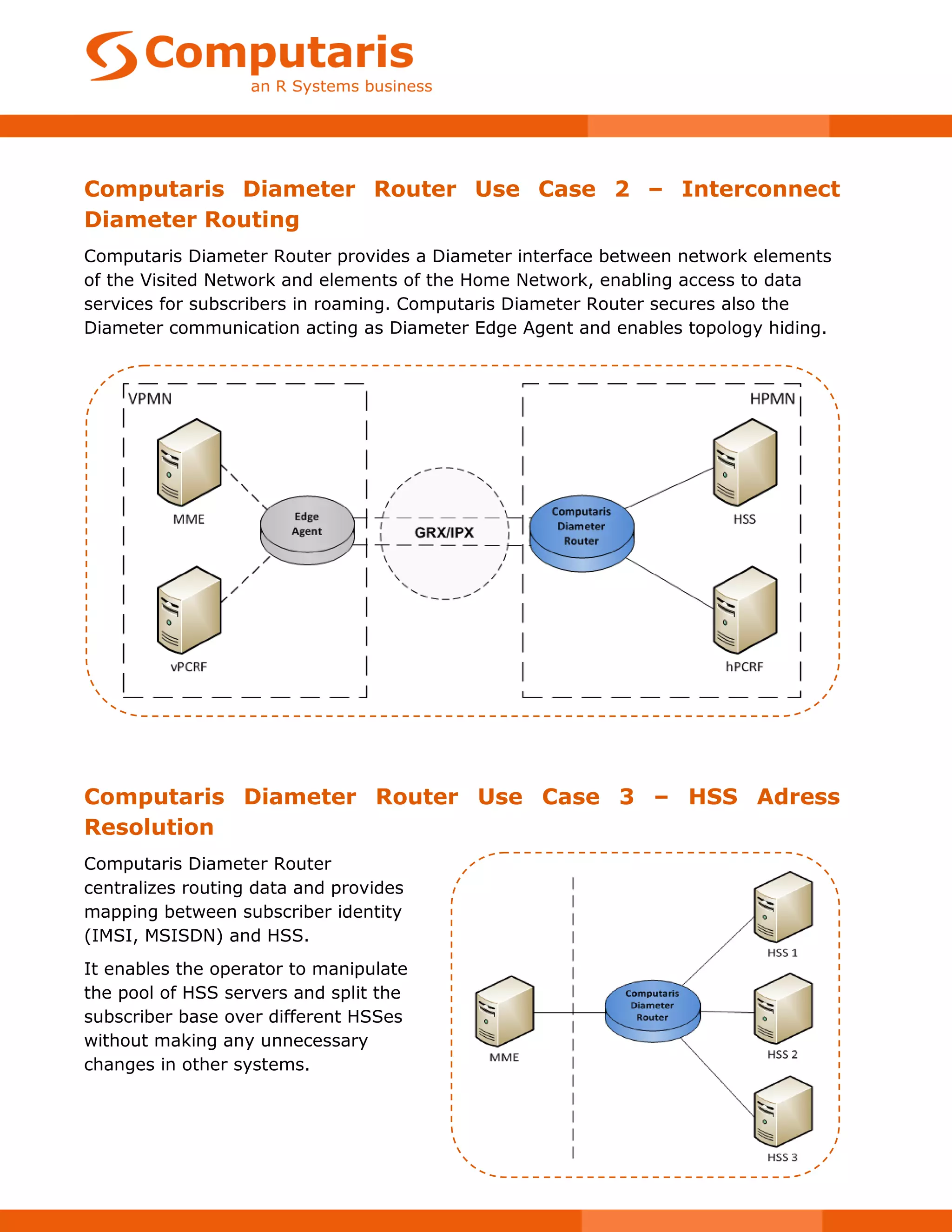 Computaris Diameter Router | PDF