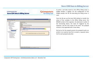 Computaris Top Testing Suite (Full Demonstration) | PPT