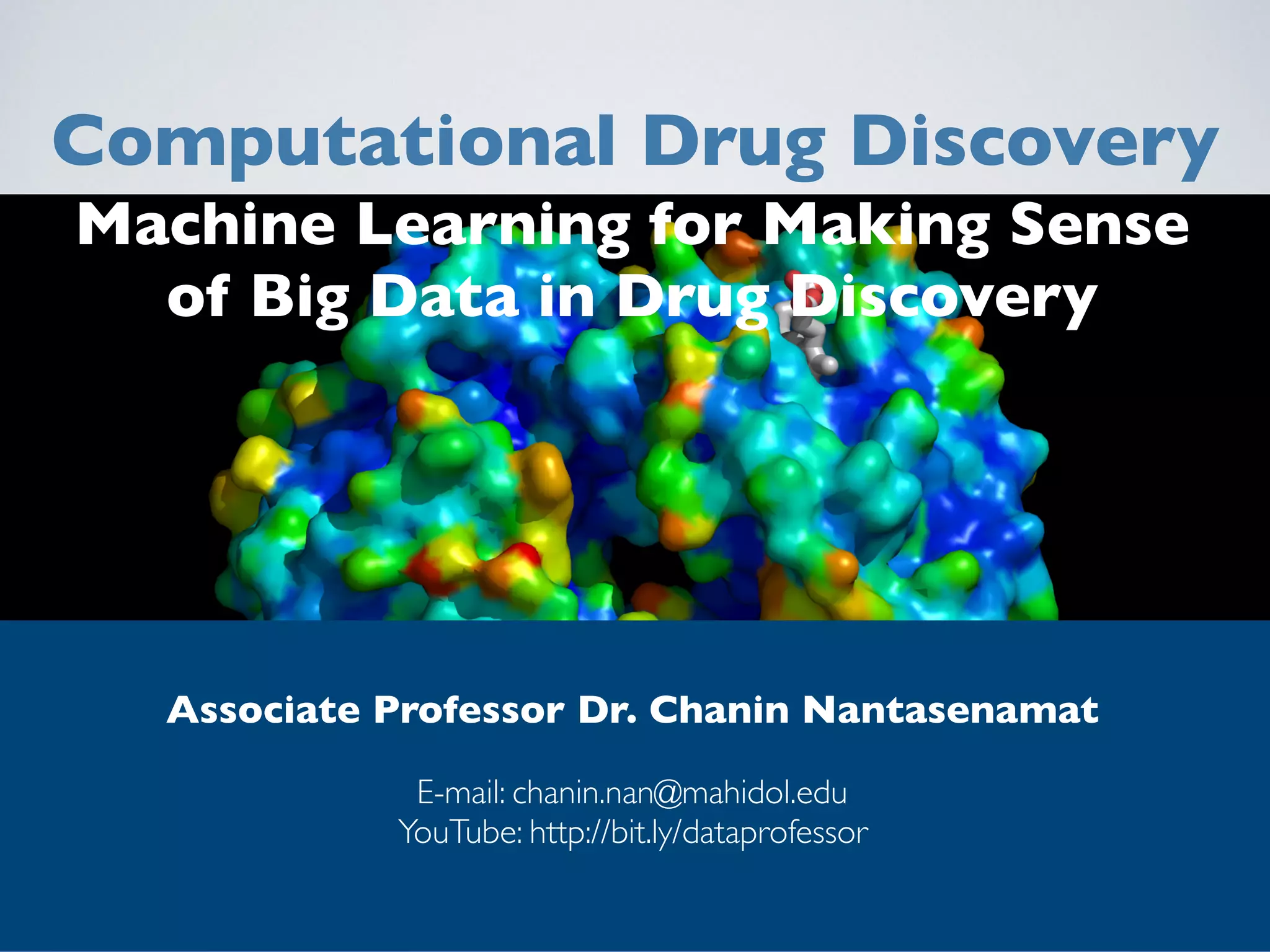 Computational Drug Discovery: Machine Learning for Making Sense of Big Data in Drug Discovery | PDF
