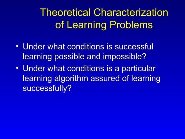 Computational Learning Theory | PPT | Internet for Beginners | Internet