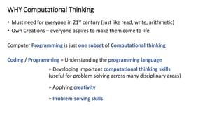 Computational Thinking - 101 | PPT