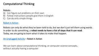 Computational Thinking - 101 | PPT