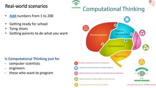 Computational Thinking - 101 | PPT
