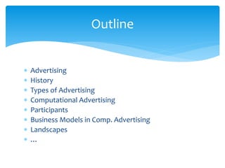 Computational Advertising | PPT