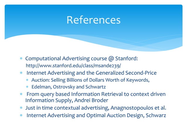 Computational Advertising | PPT