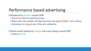 Online Advertisements and the AdWords Problem | PPSX