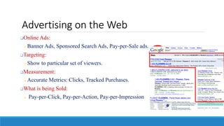 Online Advertisements and the AdWords Problem | PPSX