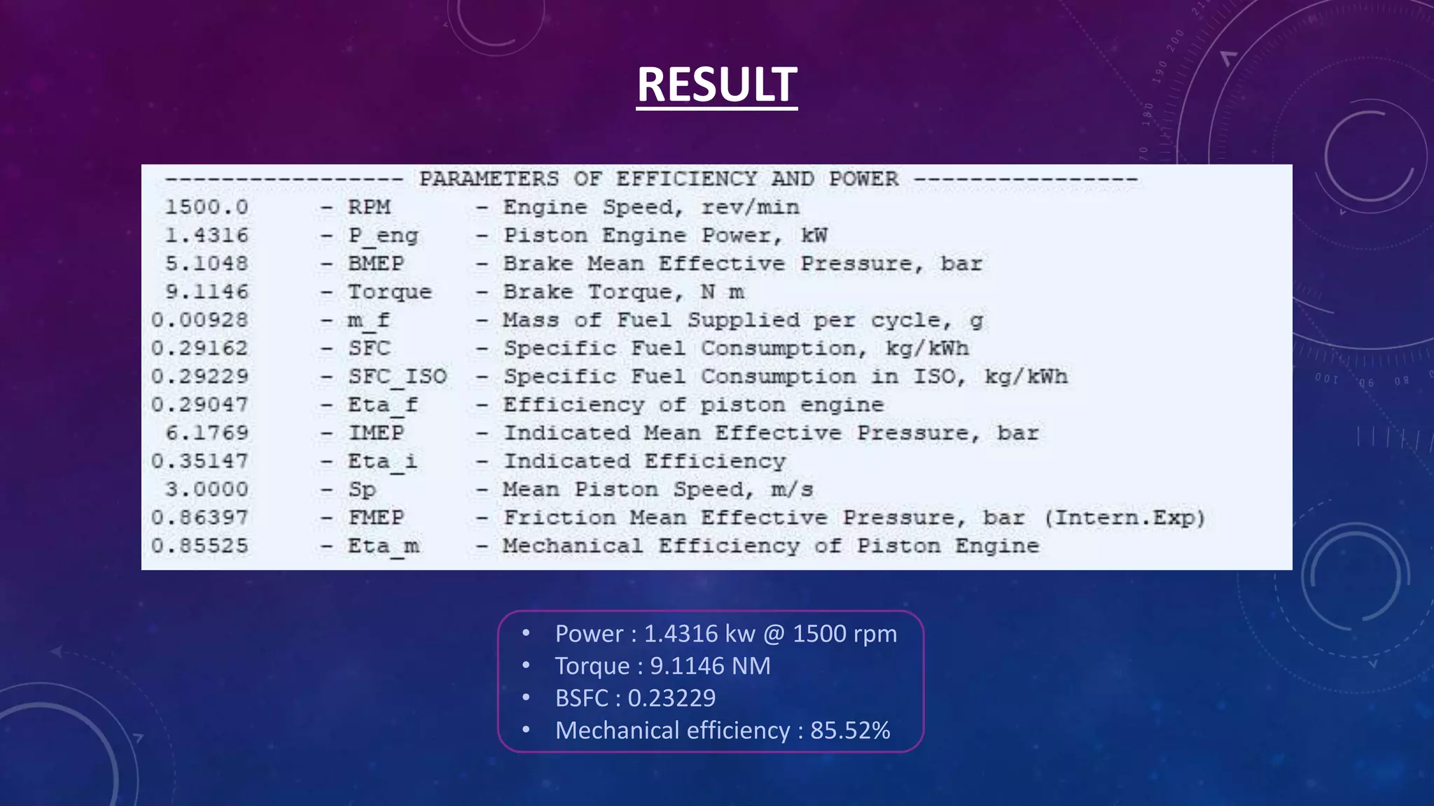 Computational analysis of engine | PPT | Free Download
