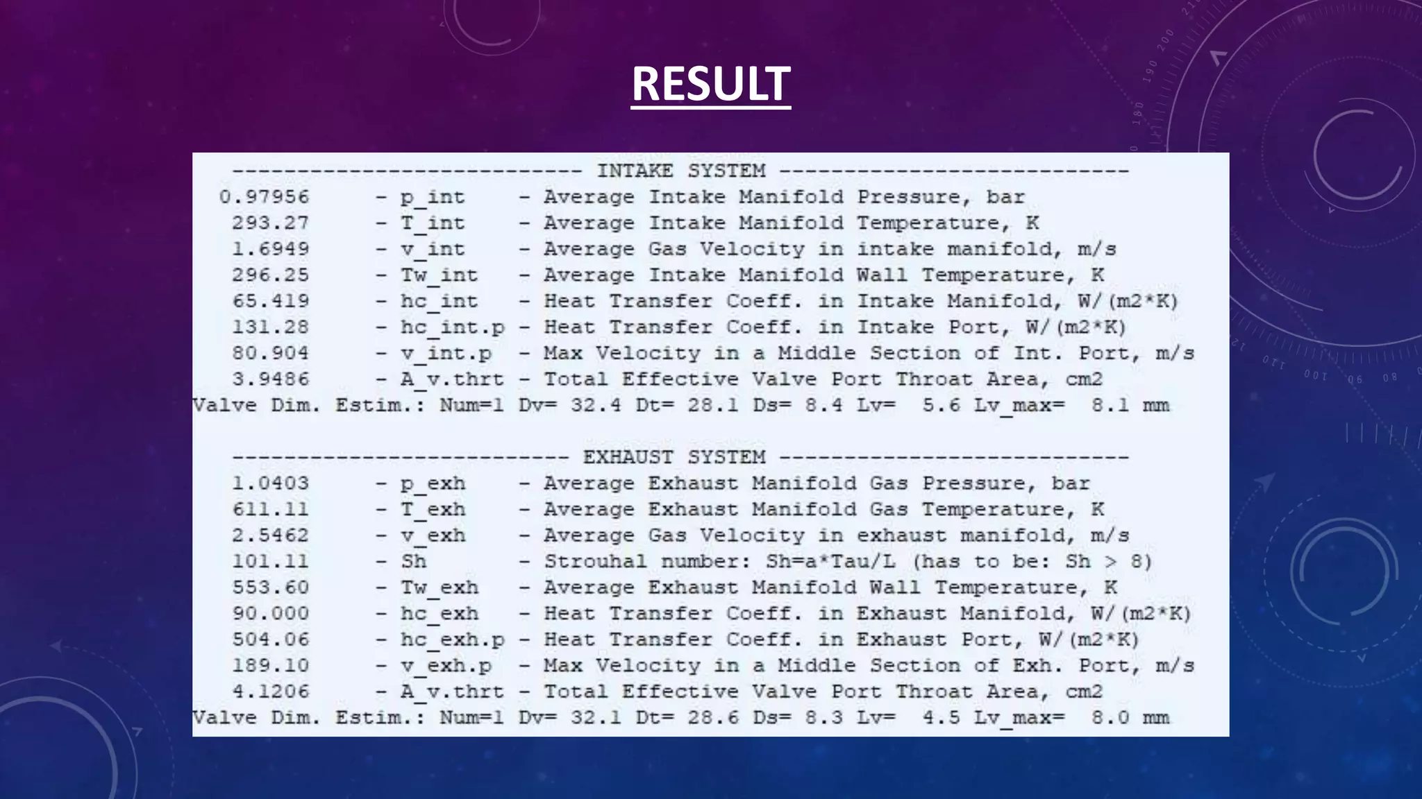 Computational analysis of engine | PPT