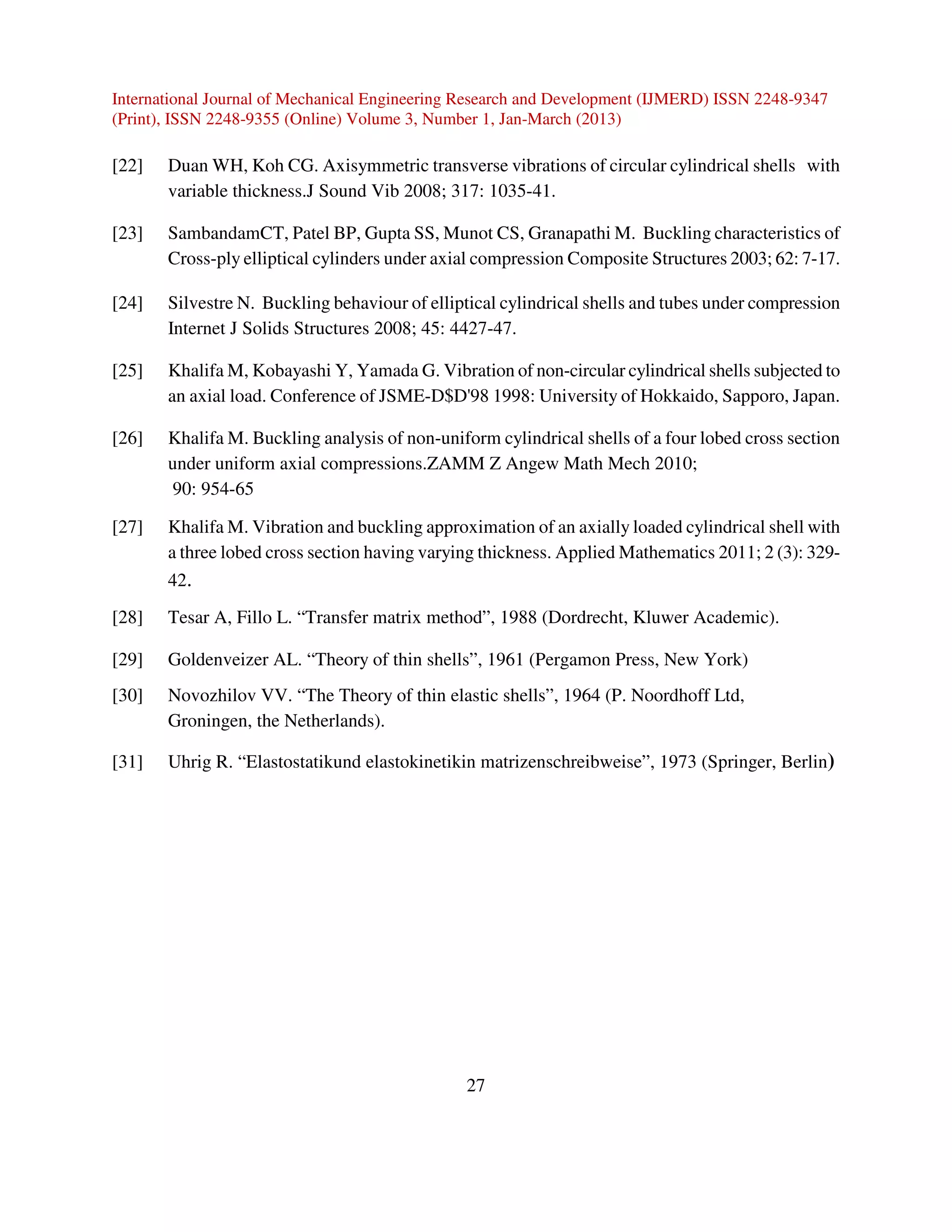 Computational buckling of a three lobed crosection | PDF