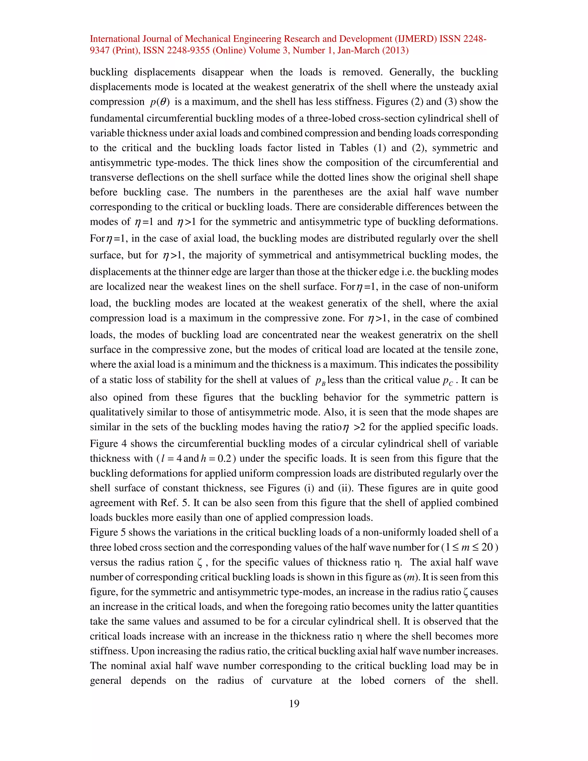 Computational buckling of a three lobed crosection | PDF