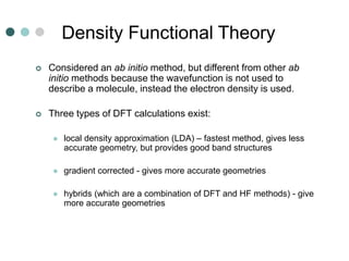 computationalchemistry_12-6.ppt | Chemistry | Science