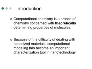 computationalchemistry_12-6.ppt | Chemistry | Science