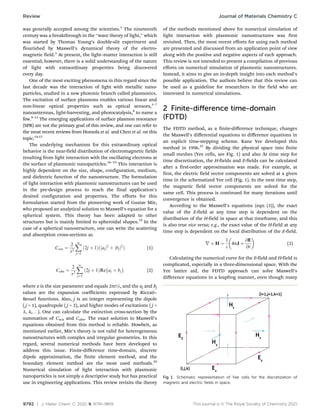 Computational electromagnetics in plasmonic nanostructures | PDF