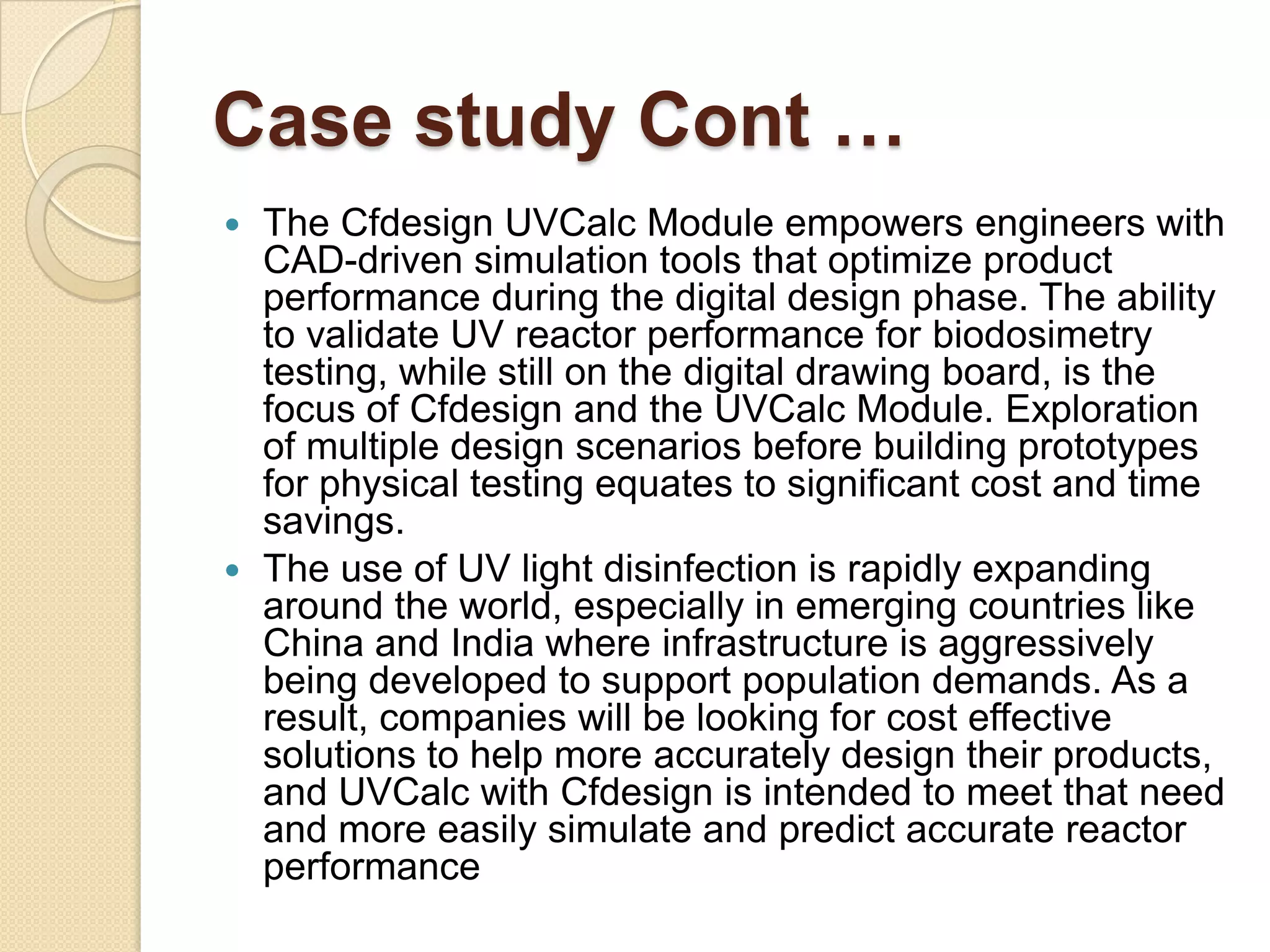 Computational fluid dynamics for chemical reactor design | PPTX