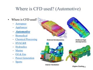 Computational fluid dynamics approach, conservation equations and | PPTX