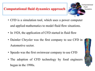 Computational fluid dynamics approach, conservation equations and | PPTX