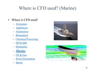 Computational fluid dynamics approach, conservation equations and | PPTX