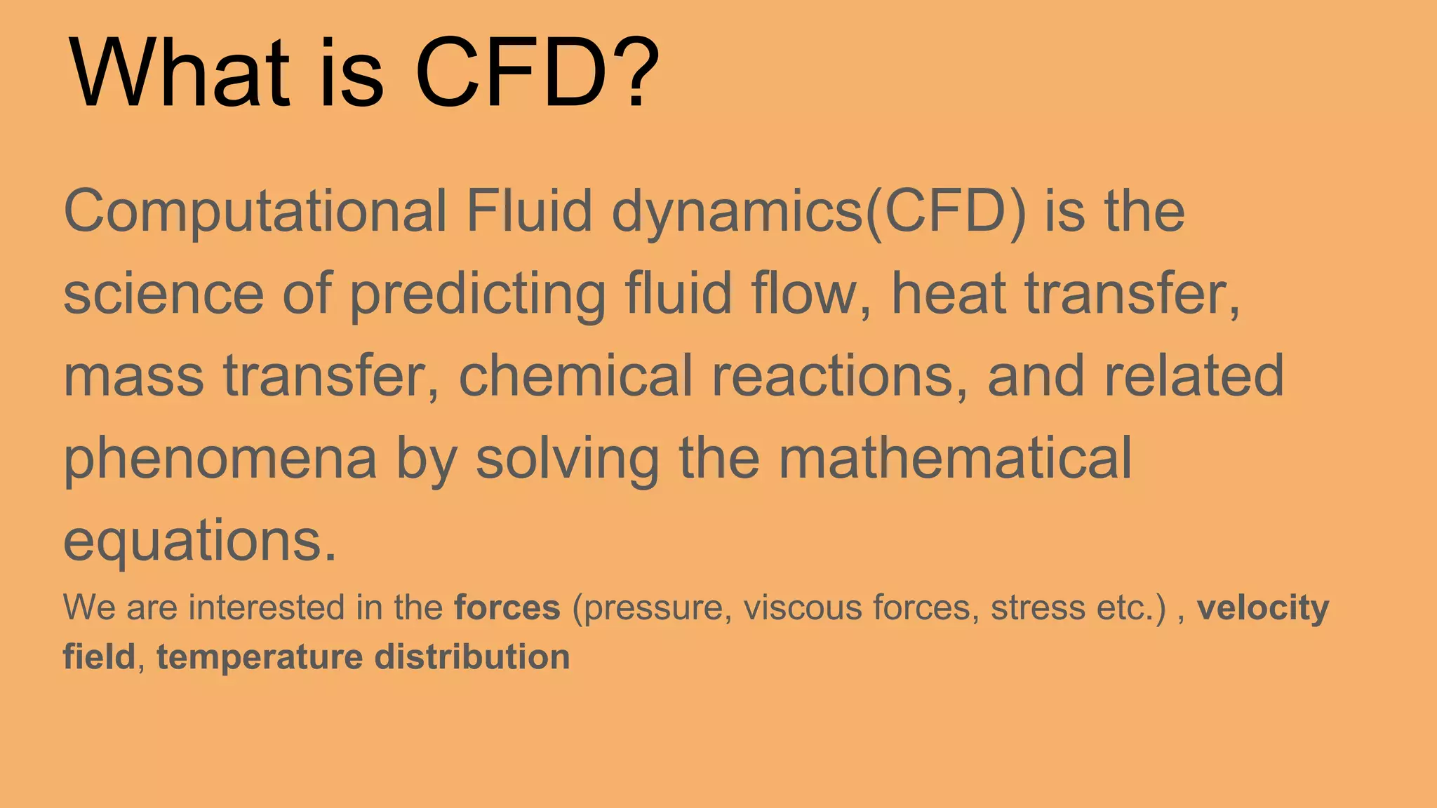 Computational fluid dynamics (cfd) | PDF