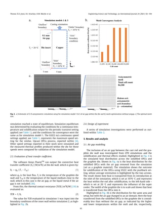 Computational fluid dynamic simulations of solidification for enhancing speed of continuous cast ...