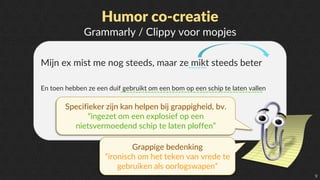 Hoe leer je computers humor? | PPT