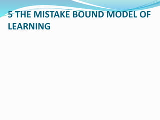 Computational learning theory | PPTX | Computing | Technology & Computing