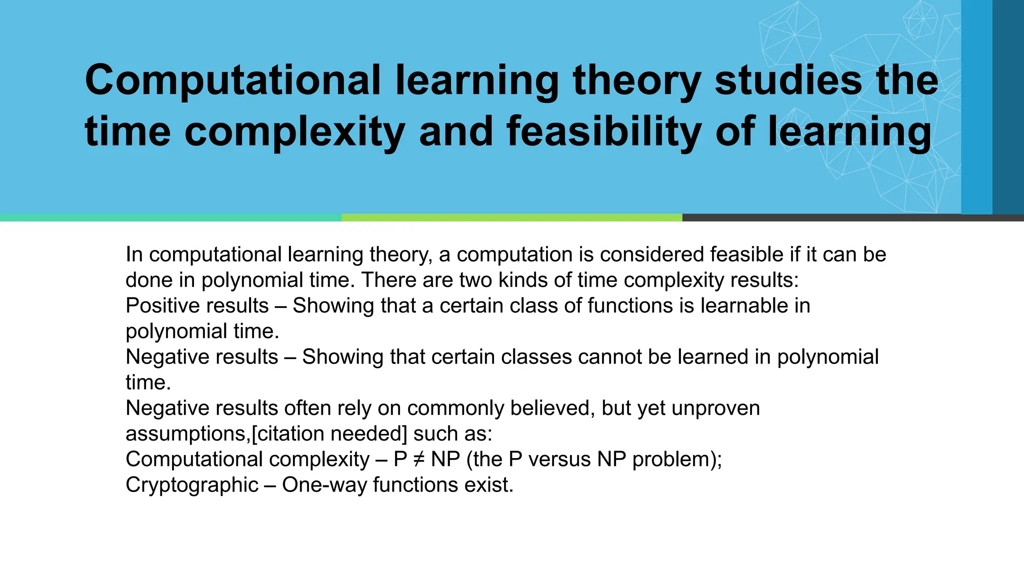 Computational Learning Theory ppt.pptxhhhh | PPT Computational Learning Theory ppt.pptxhhhh | PPT