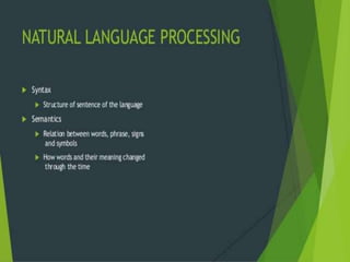 Computational linguistics | PPT
