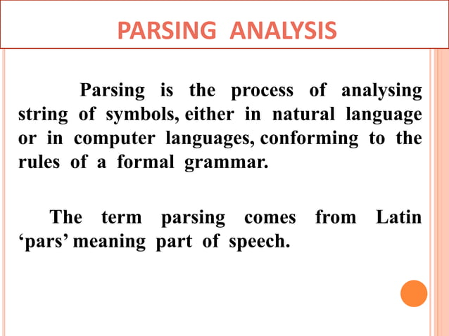 Computational linguistics | PPT